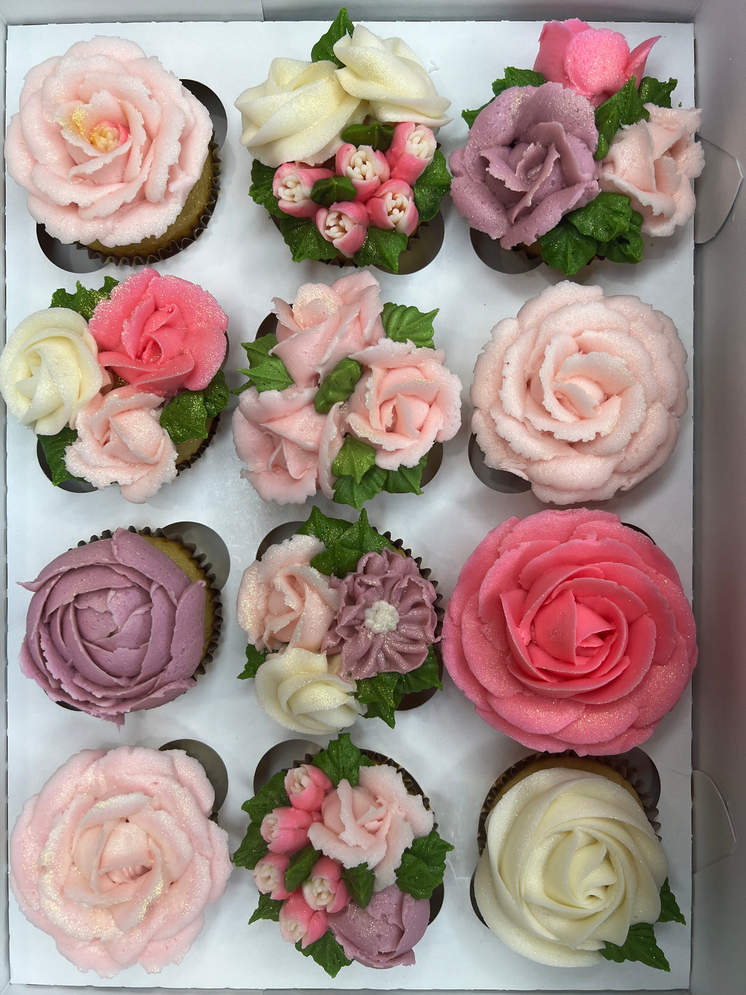 Floral Cupcakes – Thee Baking Realtor